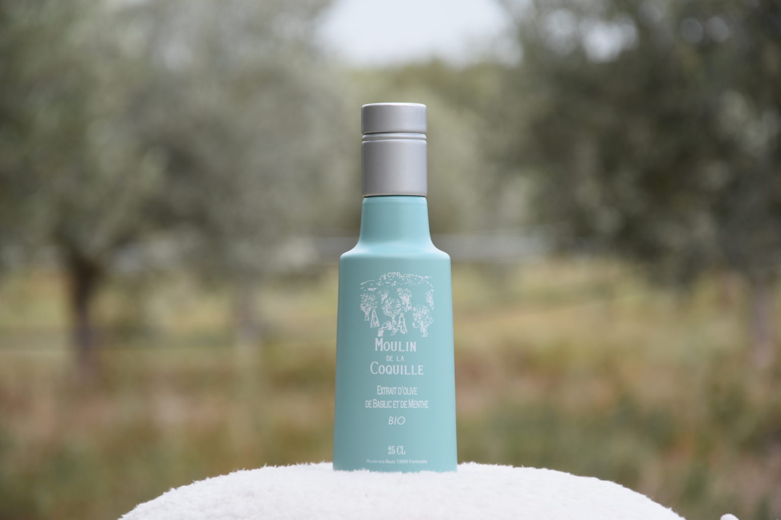 Huile aromatisée Menthe/Basilic